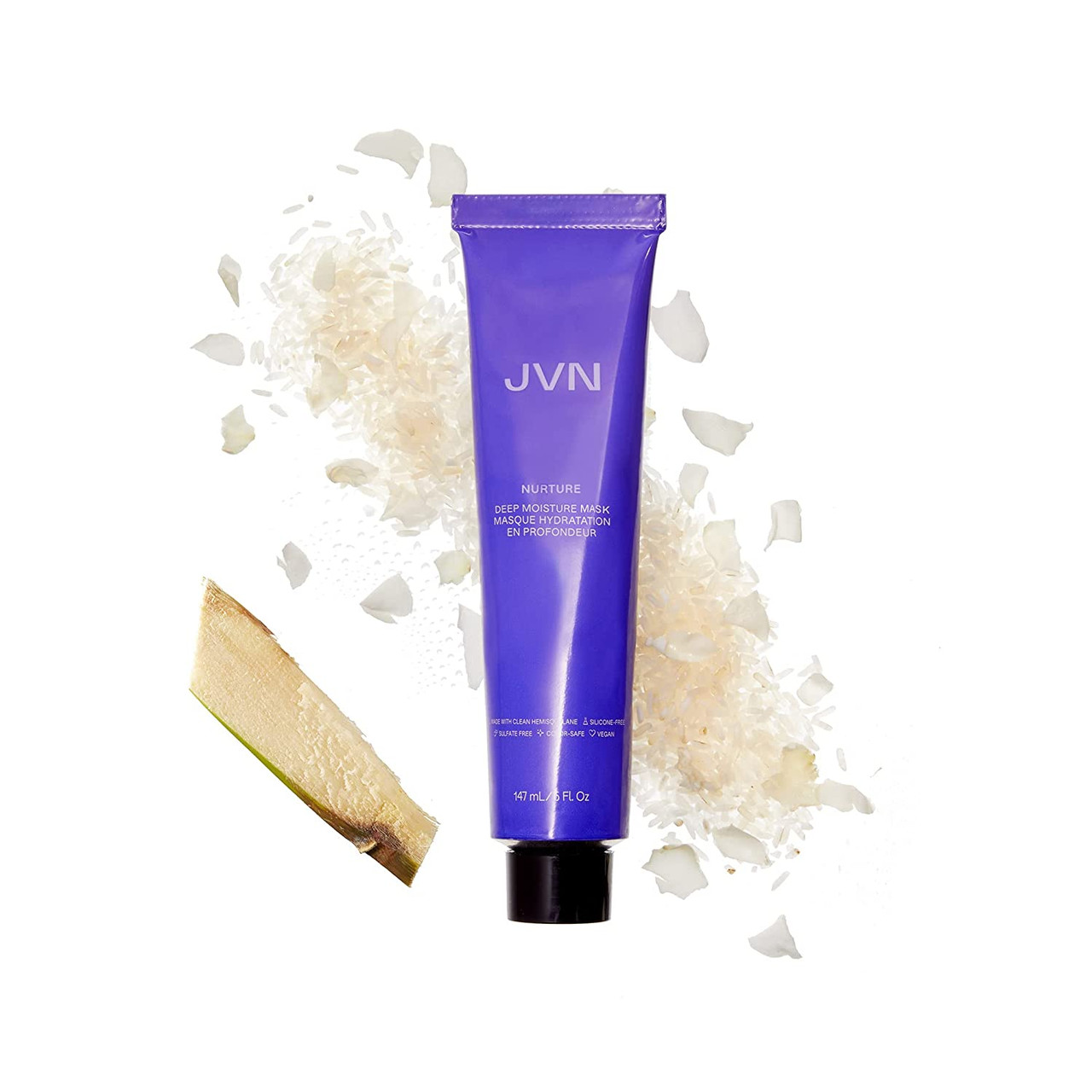 JVN Nurture Deep Moisture Mask, Hydrating Hair Mask Conditioning ...