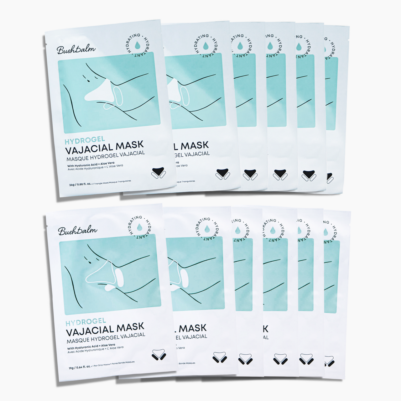 Value Pack Hydrogel Vajacial Mask