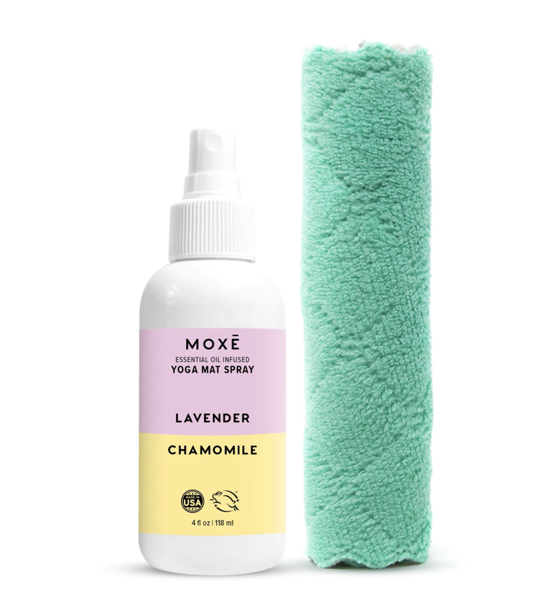 Lavender Chamomile Yoga Mat Cleaning Spray by MOXE Aromatherapy