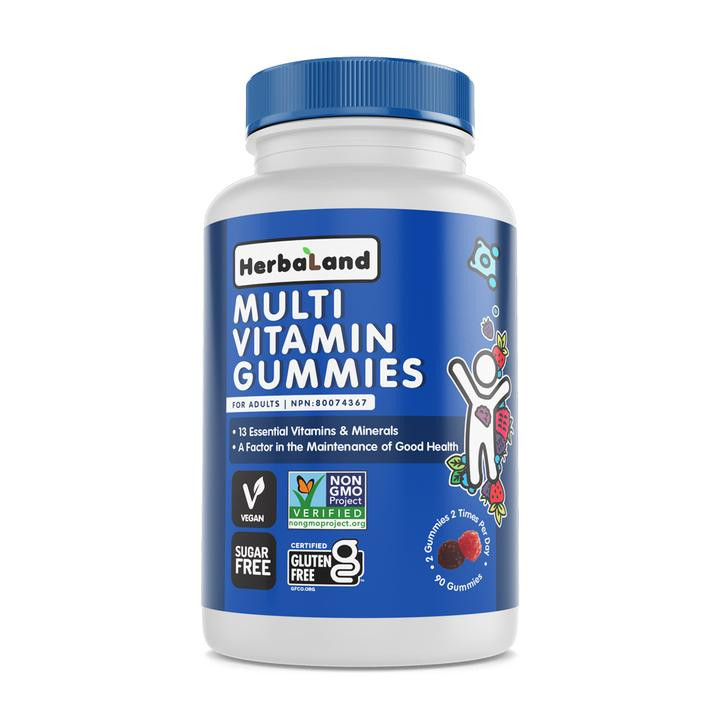 Herbaland MultiVitamins Gummy For Adults 90 Chews