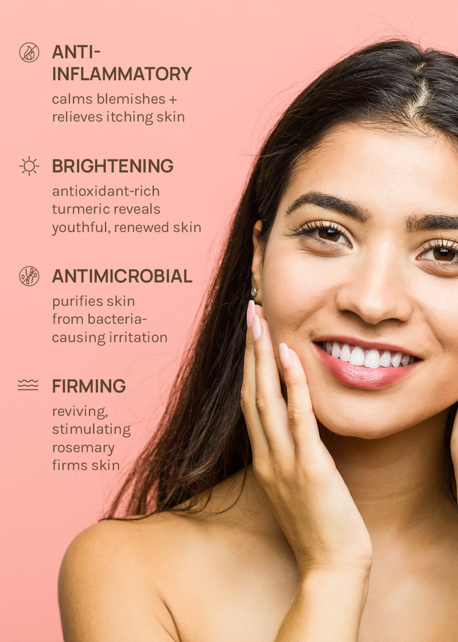 AOA Skin Turmeric + Rosemary Face Mask