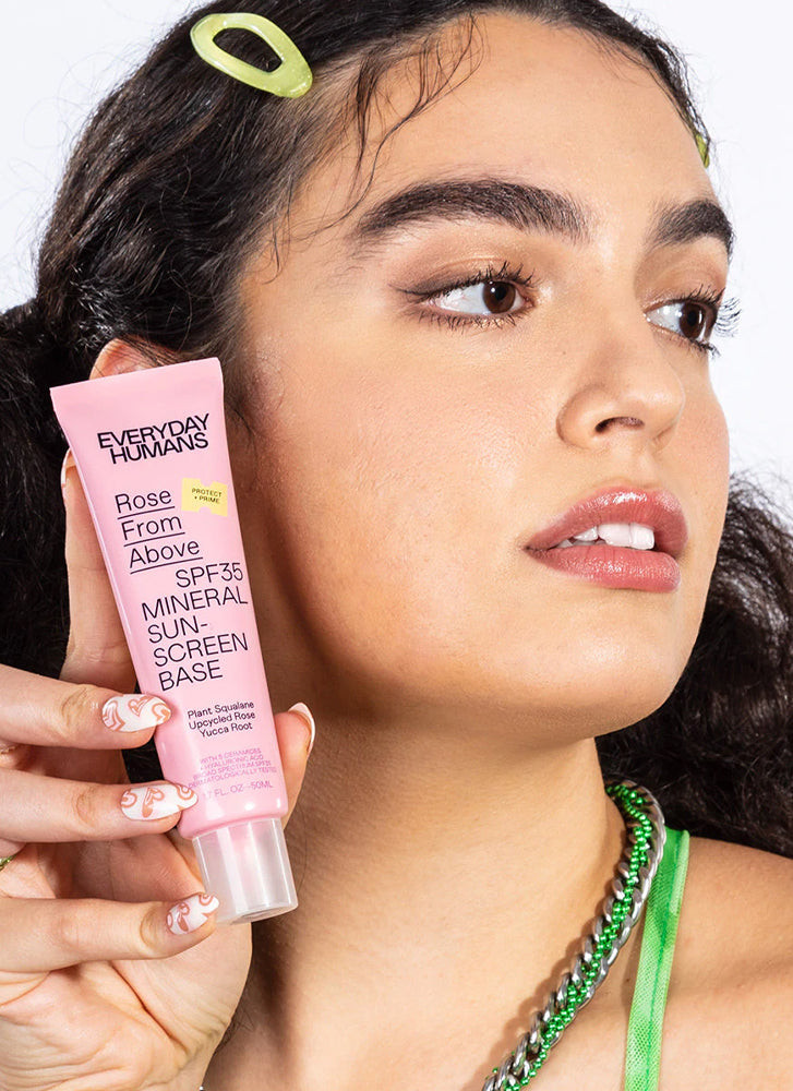 Everyday Humans SPF35 Rose From Above Mineral Sunscreen Base