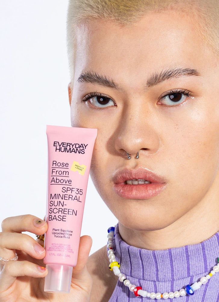 Everyday Humans SPF35 Rose From Above Mineral Sunscreen Base