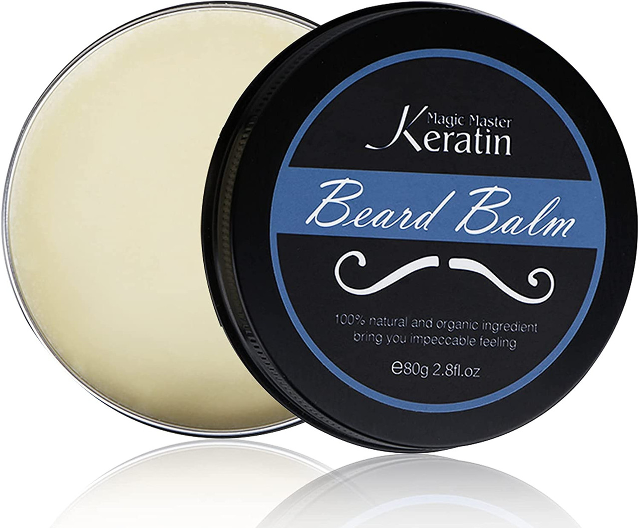 Mustache Wax, Magic Master Keratin Beard Balm Grooming Conditioning For ...