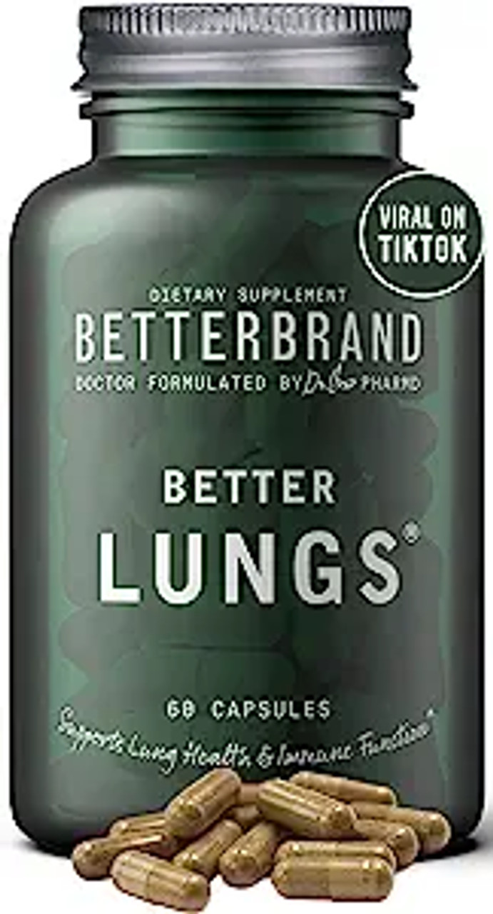 Betterbrand Better Lungs 60 Capsules Betterbrand Better Lungs 60 Capsules