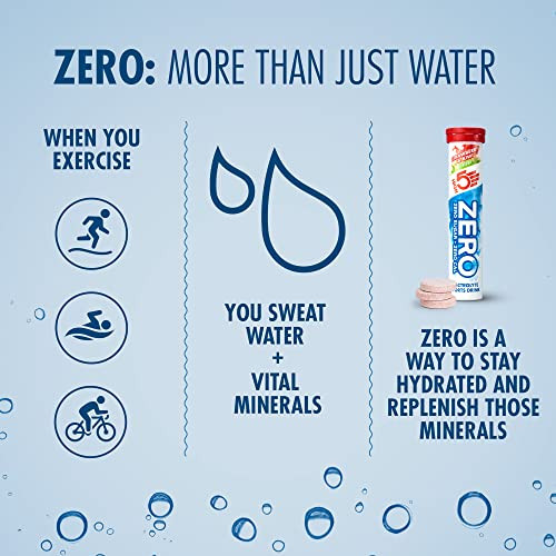 HIGH5 ZERO Electrolyte Hydration Rehydration Tablets Added Vitamin C ...