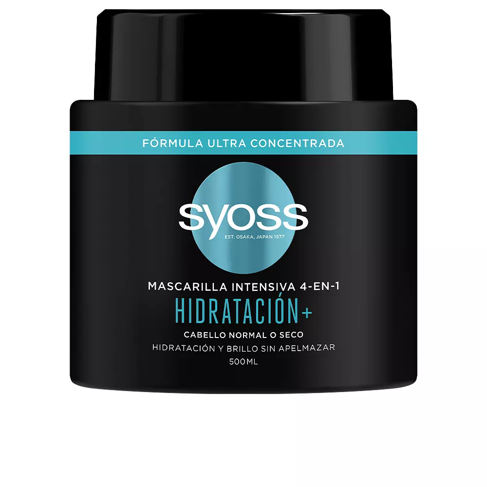 Syoss HIDRATACIoN+ mascarilla intensiva 4-en-1 Hair mask for damaged hair