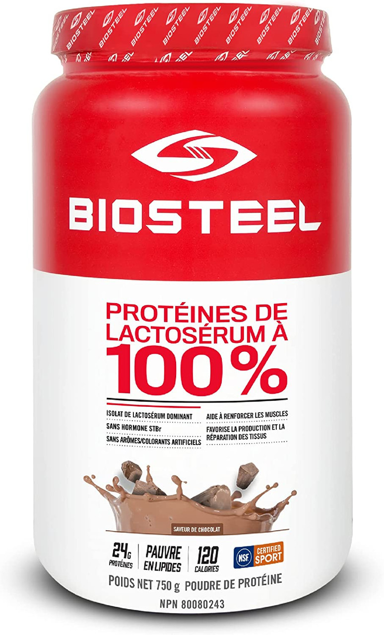 BioSteel 100% Whey Protein Powder, rBGH Hormone Free and Non-GMO Post ...