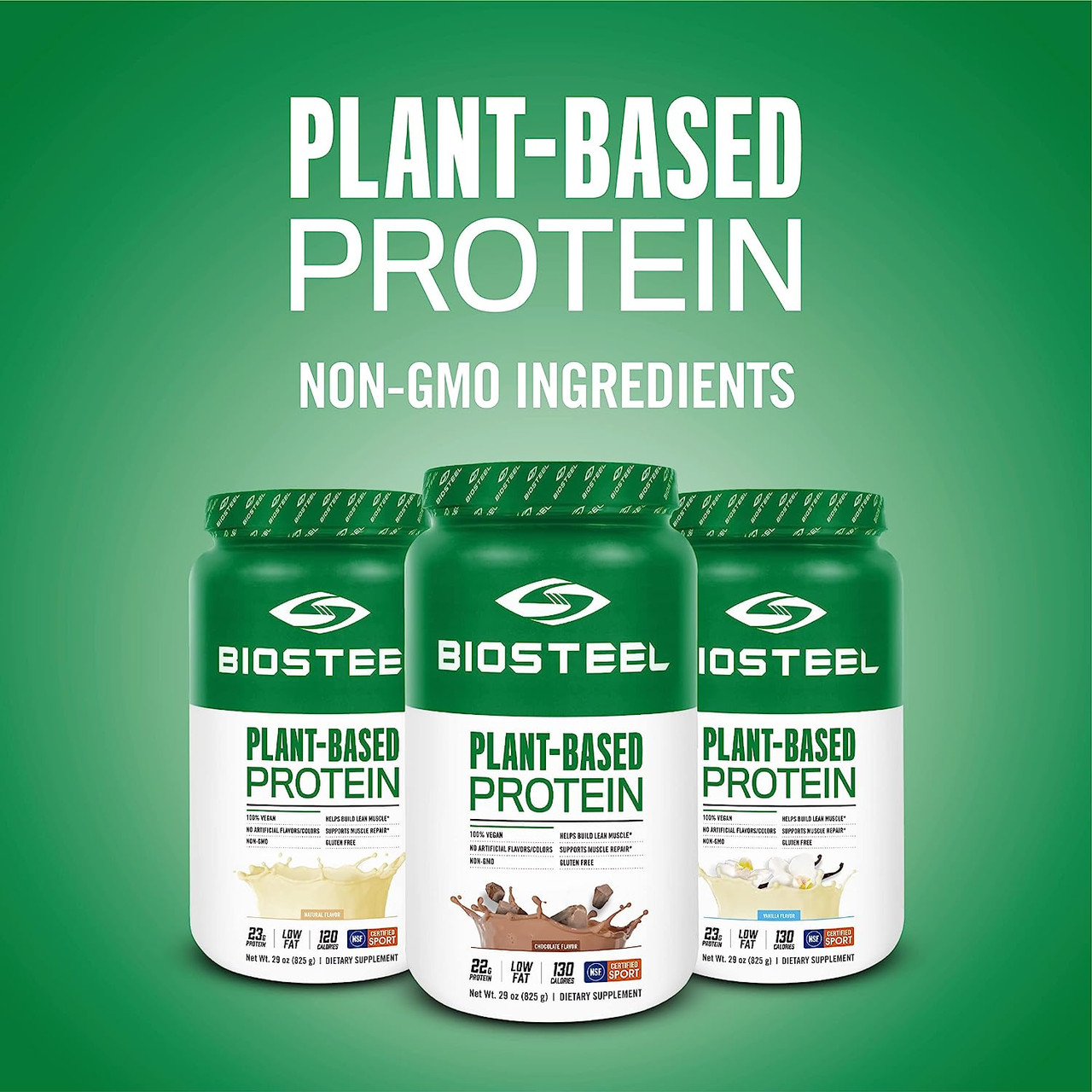 BioSteel Plant-Based Protein Powder, Sugar Free, Vegan and Non-GMO Post ...