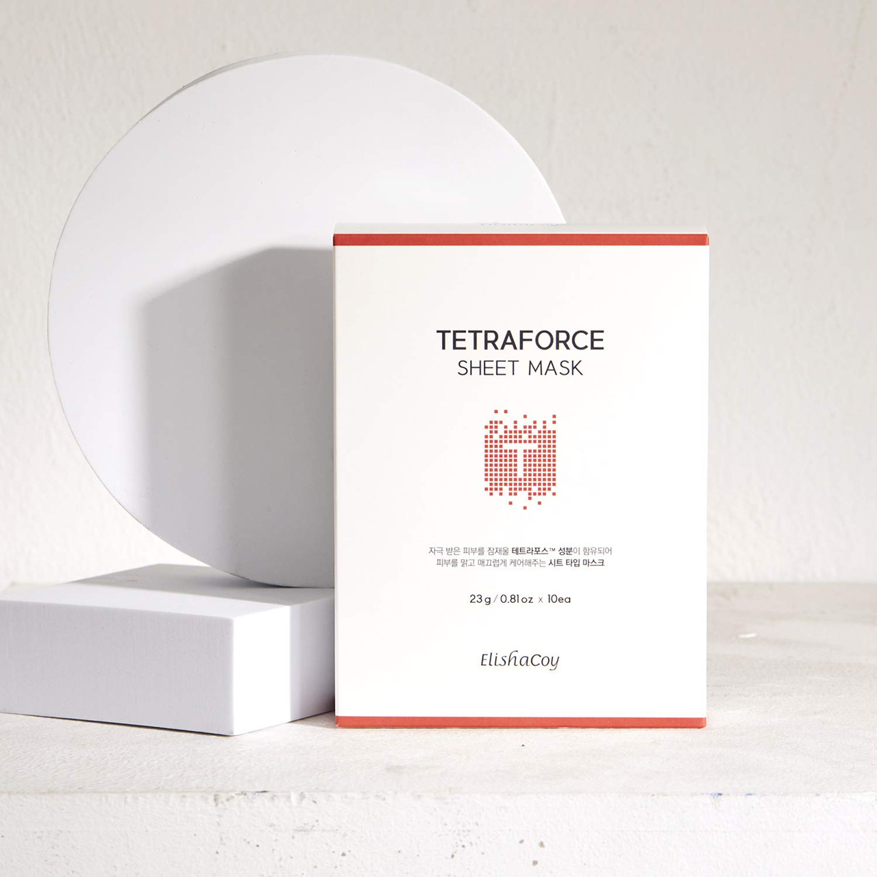 ELISHACOY TETRAFORCE Sheet Mask 23g 10 Sheet - Tea Tree & Centella ...