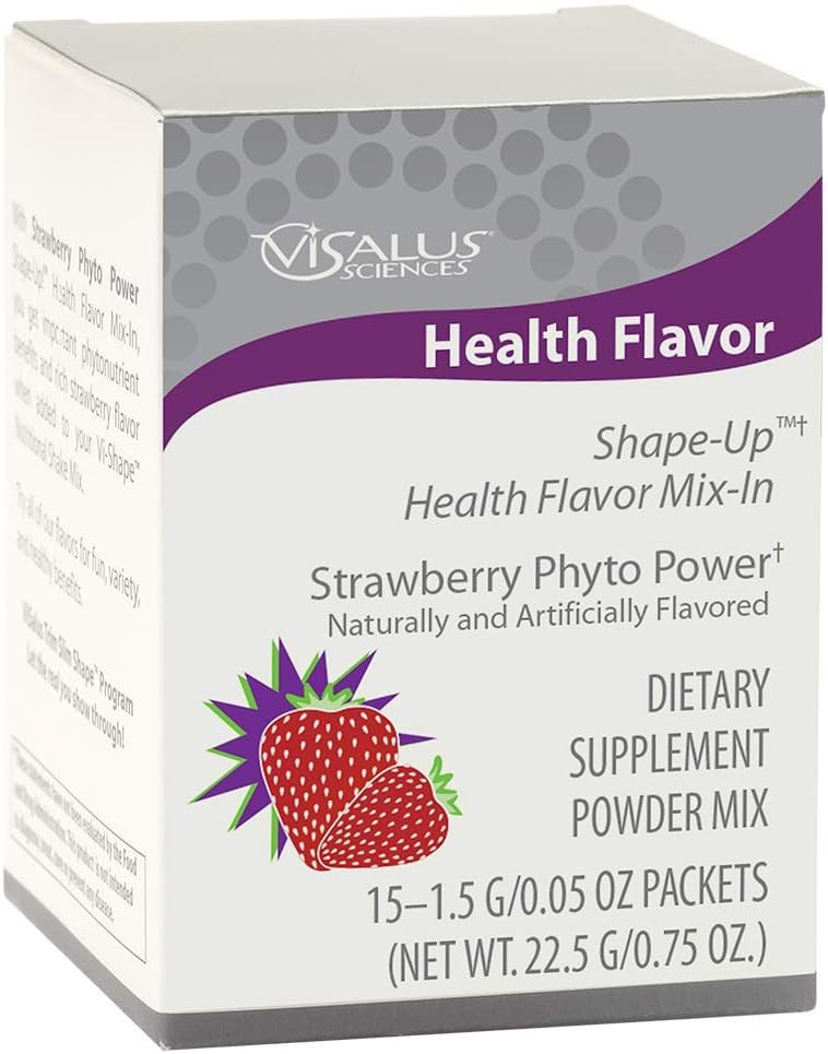 ViSalus Shape-Up Health Flavor Mix-in Strawberry (15 Packets)
