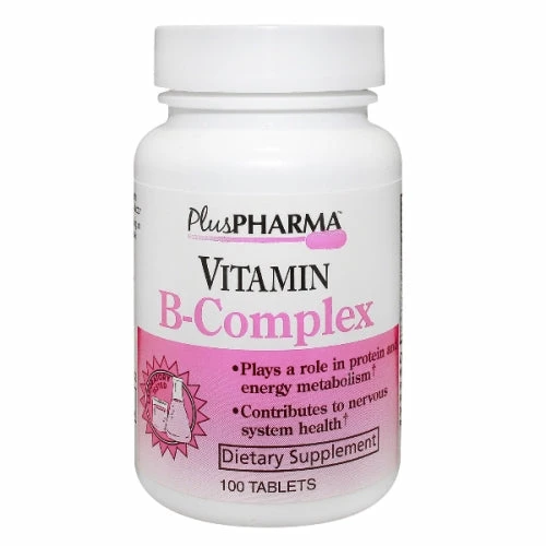 Vitamin B Complex 100 Tabs By Plus Pharma