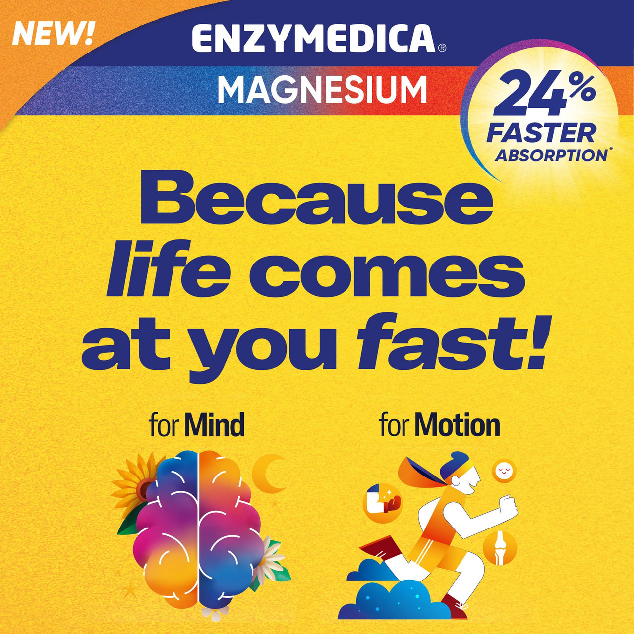 Enzymedica, Magnesium Mind With Ata Mg, Support Sleep And Healthy ...