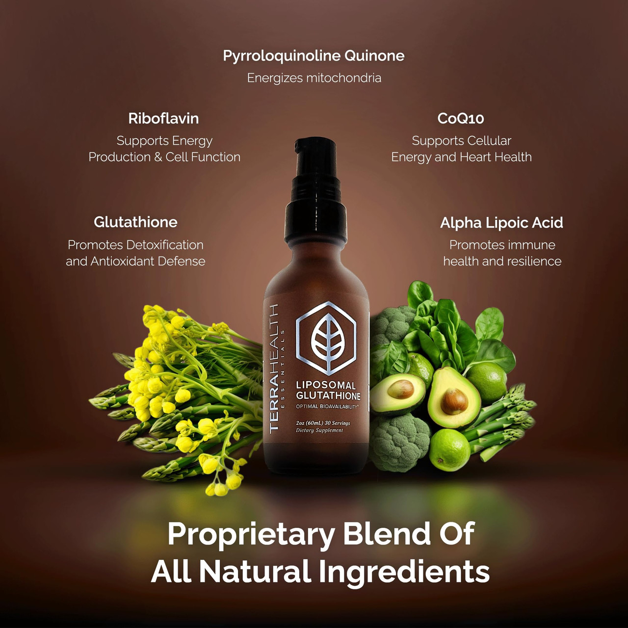 Terra Health Essentials - Liposomal Glutathione | Antioxidant, Liver ...