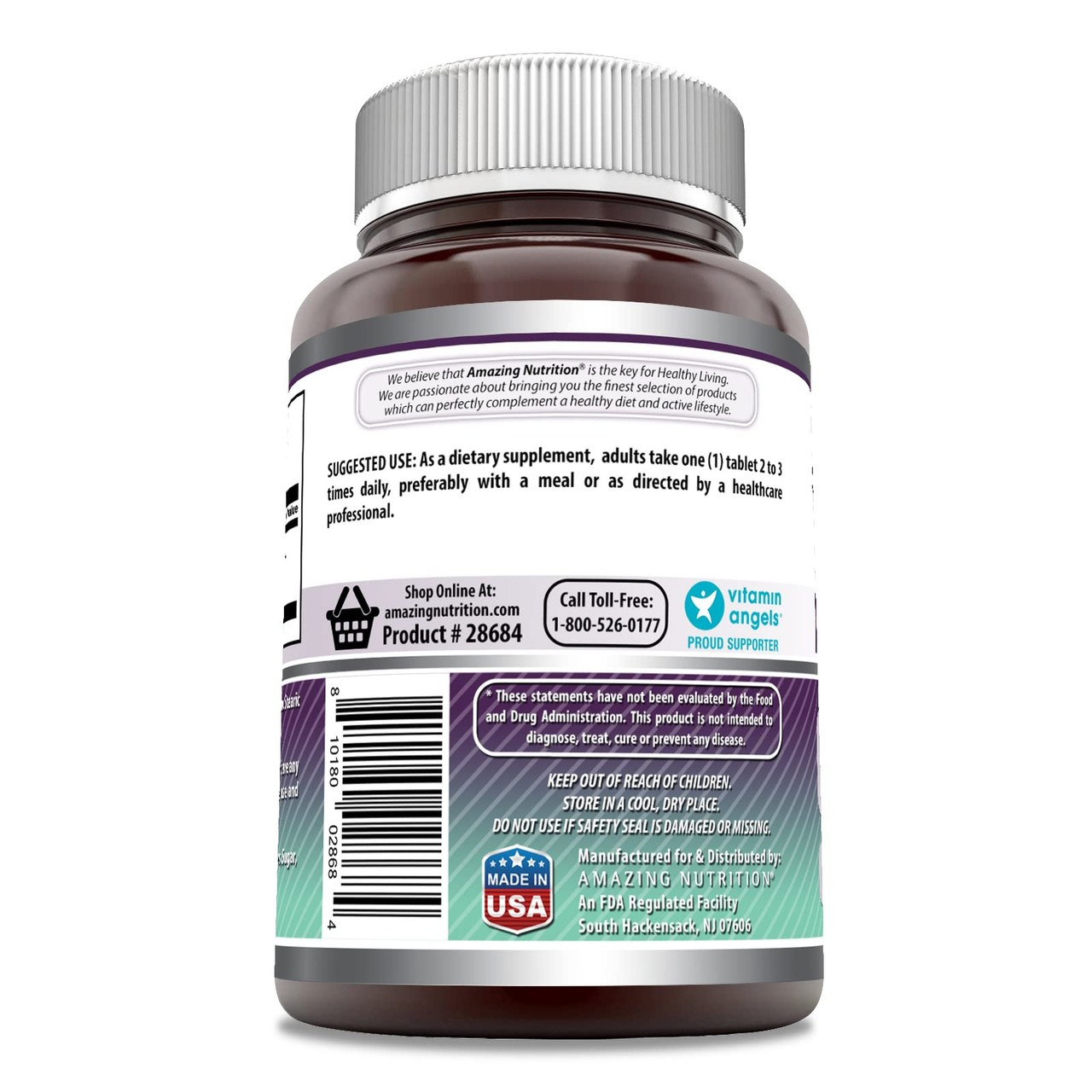 Amazing Formulas Optimsm 1000 Mg Tablets Supplement | Non-Gmo | Gluten ...