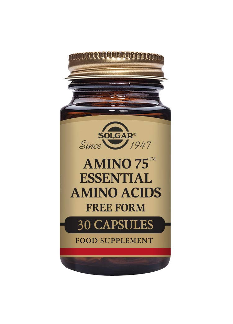 Solgar Essential Amino Complex Vegetable Capsules 30 Count