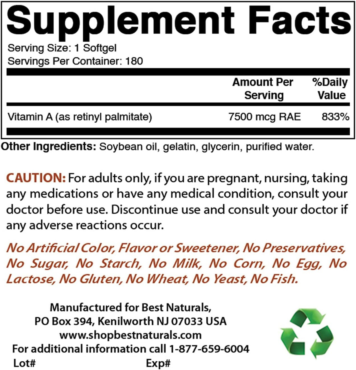 Vitamina E Futurebiotics Vitamin A 10,000 IU Softgels - Vision & Immune ...