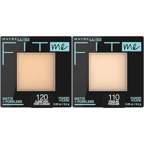 Maybelline Fit Me Matte + Poreless Pressed Face Powder Makeup & Setting ...