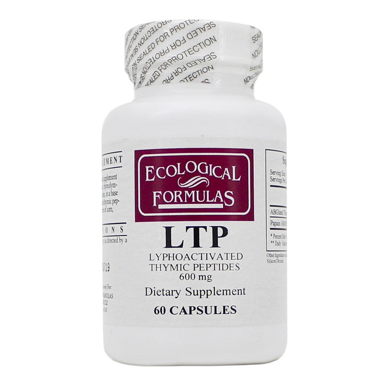 Ecological Formulas LTP Lyphoactivated Thymic Peptides 60 Capsules