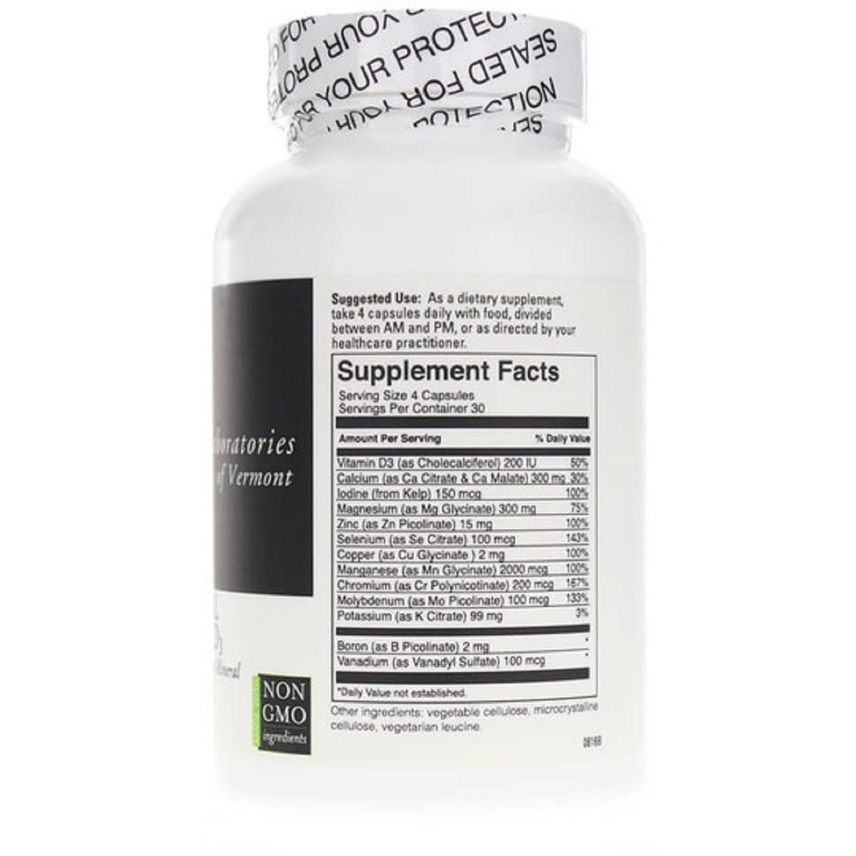 DaVinci Labs Multi-Mineral Complex With D3 120 Capsules