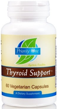 Priority One Thyroid Support 60 Vegetarian Capsules
