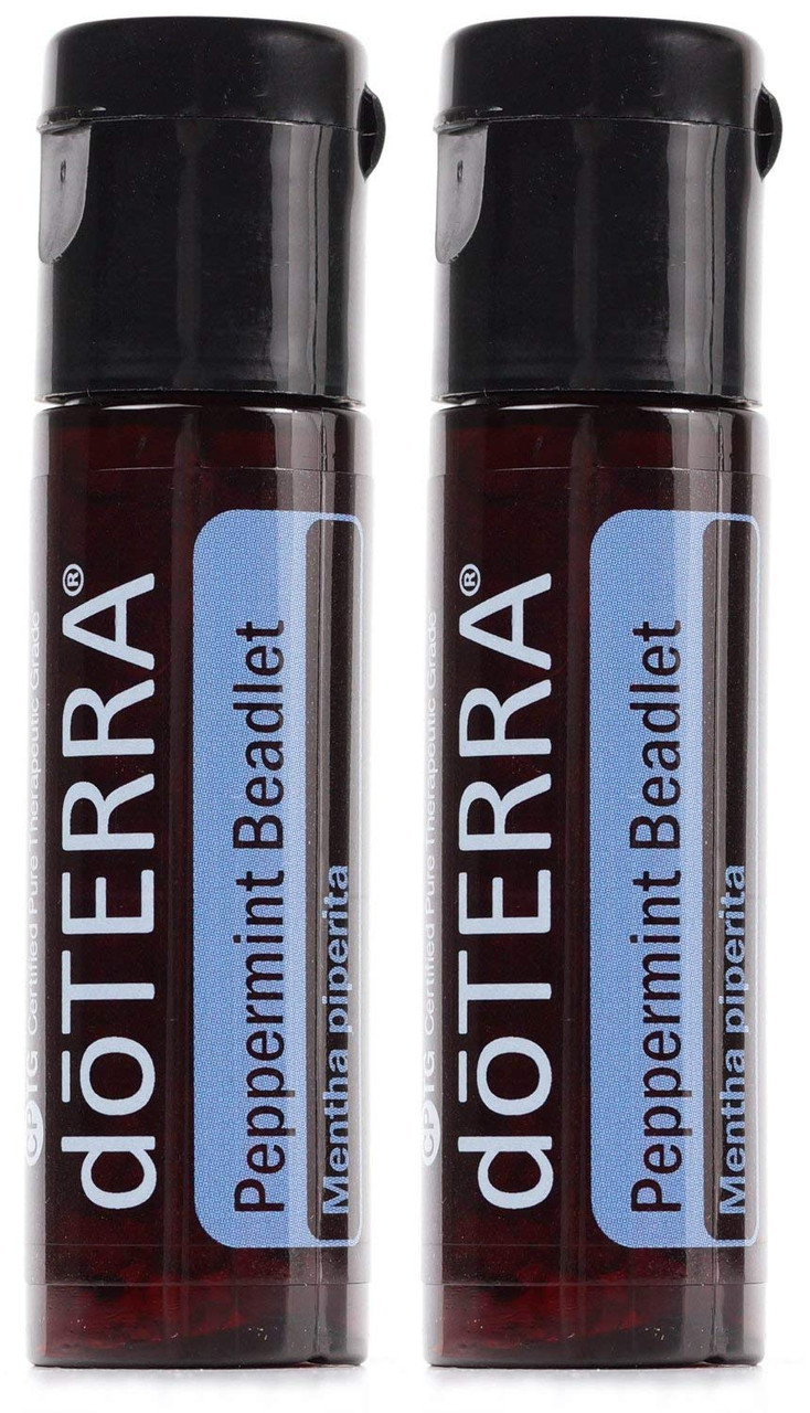 Doterra Peppermint Essential Oil Beadlets 125 Ct (2 Pack)