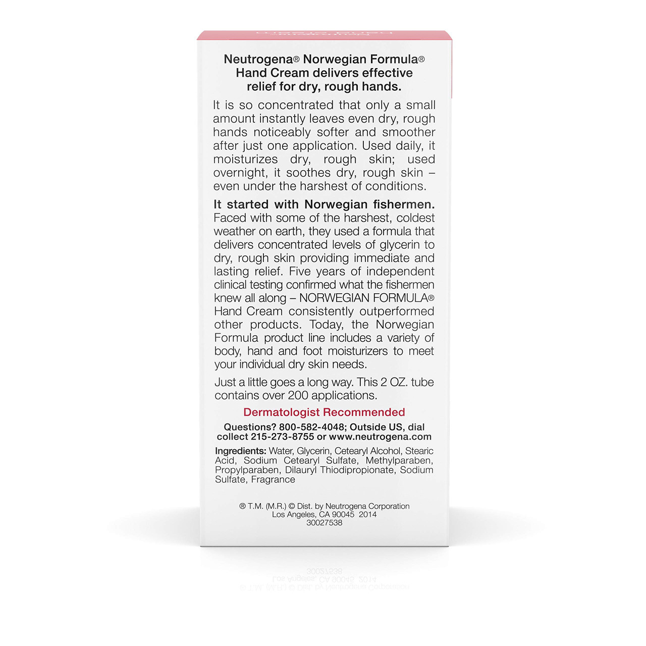 Neutrogena Norwegian Formula Hand Cream, Original, 2 Ounce