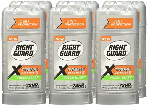 Right Guard Xtreme Defense Antiperspirant Deodorant Invisible Solid ...