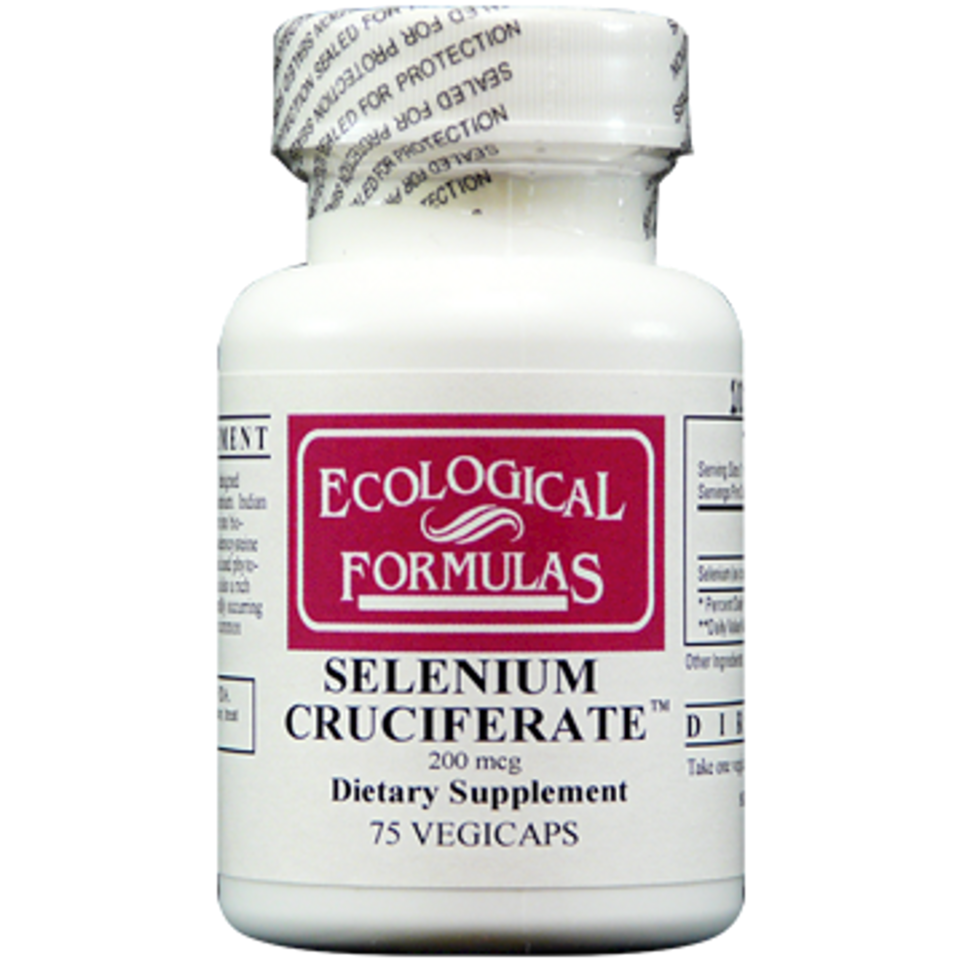 Ecological Formulas Selenium Cruciferate 200 mcg 75 capsules