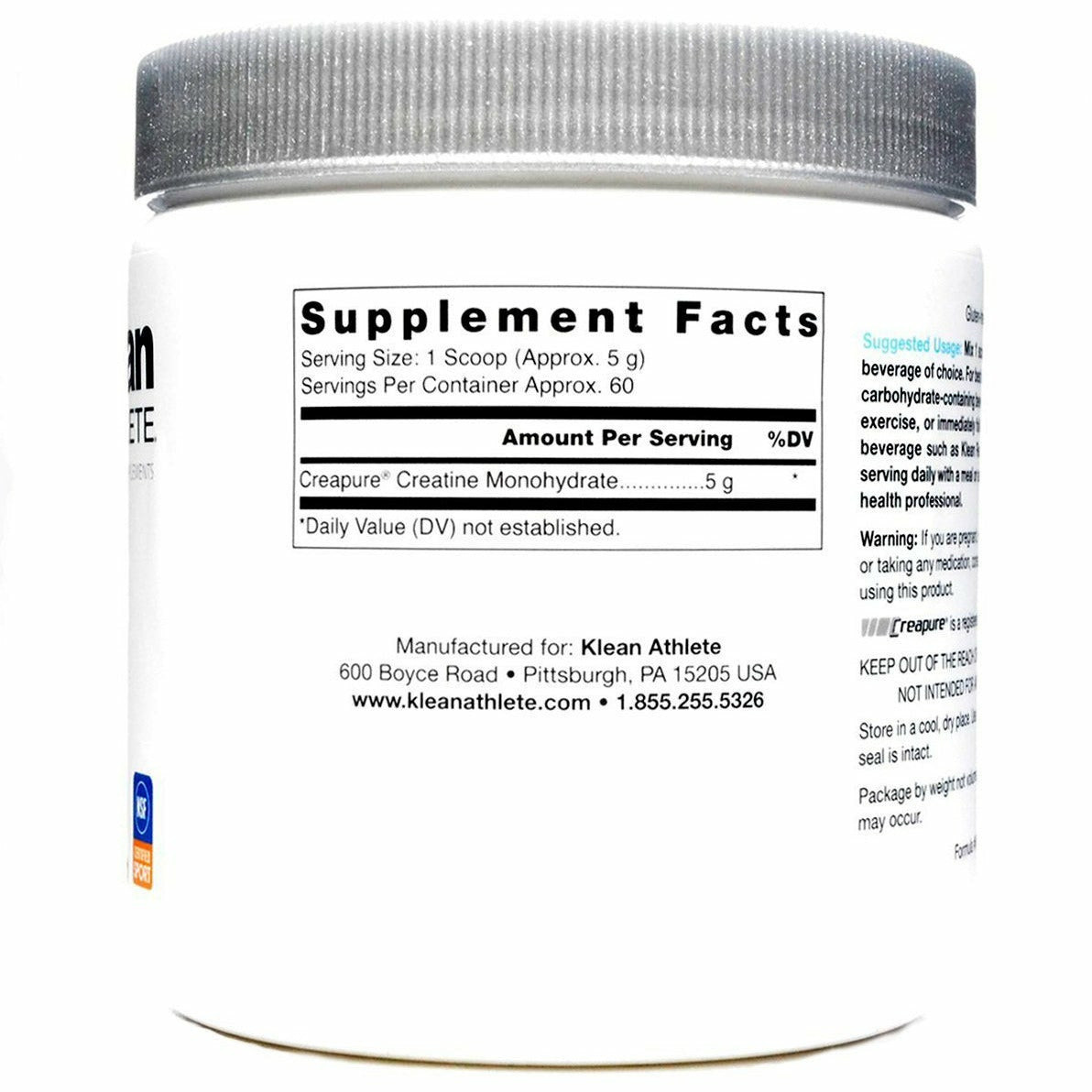 Klean Athlete Klean Multivitamin, 60 tabs