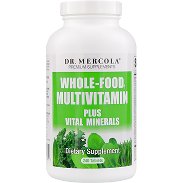 Dr. Mercola Whole Food Multivitamin Plus Vital Minerals Dietary ...
