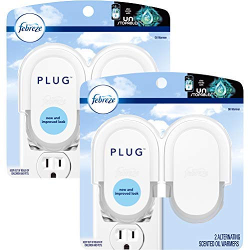 Febreze Air Freshener Noticeables Air Freshener Dual Scented Oil Warmer ...