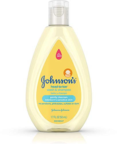 Johnson'S Baby Johnsons Baby Head To Toe Wash And Shampoo 3 Pack 1.7 ...