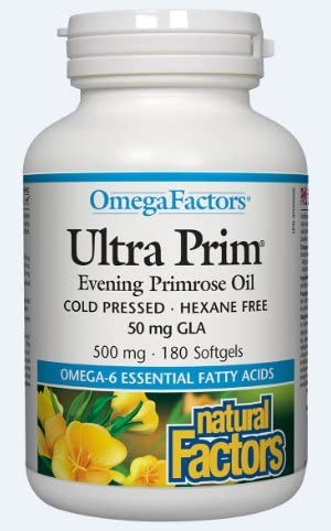 NATURAL FACTORS Ultra Prim 500 Mg 180 Count