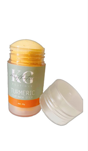 KG Aesthetic Turmeric Clay Mask Stick 40g multiple use clay mask acne ...
