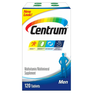 Centrum Multivitamin/Multimineral for Men 120 Tablets