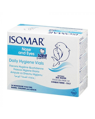 Isomar Nose Eyes Daily Hygiene Vials 5 mL 24s