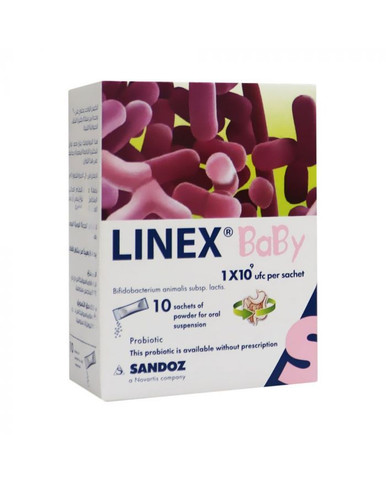 Linex Baby 100 mg Oral Sachet 10s