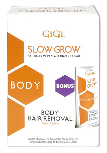 GIGI Gigi slow grow total body hair removal 2-step system with papaya ...
