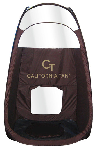California Tan Pop-Up Tanning Enclosure Tent | Professional Sunless Tan ...