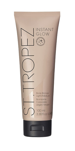 St. Tropez Instant Glow Face & Body Bronzer Makeup 100ml, 3.38 fl. oz.