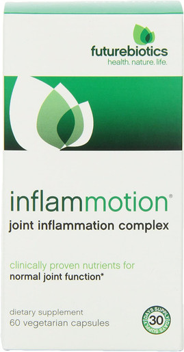 Futurebiotics InflamMotion, Joint Inflammation Complex, 60 Vegetarian ...