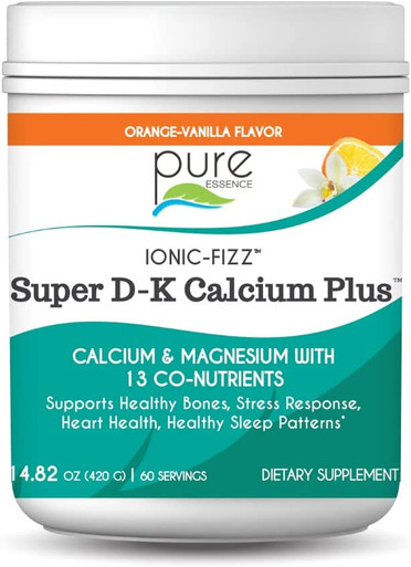 Ionic Fizz Super D-K Calcium Plus by Pure Essence - with Extra ...