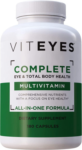 Viteyes Complete Eye Total Body Health Multivitamin Nutritional ...