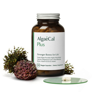 ALGAECAL Plus - Calcium Supplement for Women & Men - Natural Organic ...