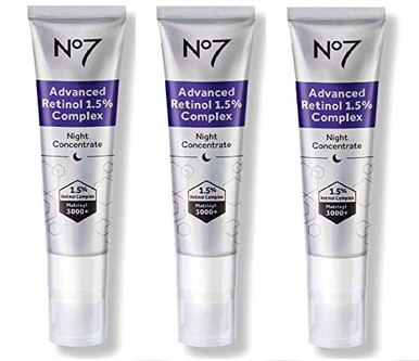 No7 Advanced Retinol 1.5% Complex Night Concentrate (3 pack)