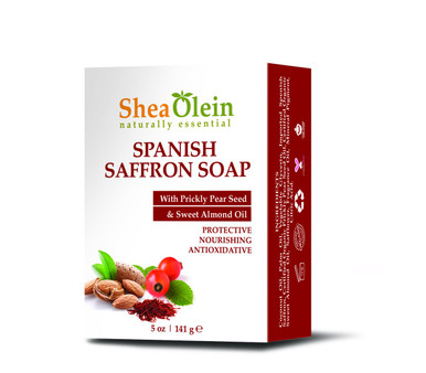 Spanish Saffron Soap with Prickly Pear Seed & Sweet Almond Oil