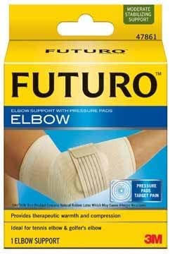 Futuro Elbow Support with Pressure Pads Large - Each, Pack of 2