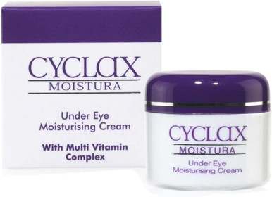 SIX PACKS of Cyclax Moistura Under Eye Moisturising Cream 20g