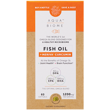 Aqua Biome - Aqua Biome Fish Oil Mer Cur 60 Softgels